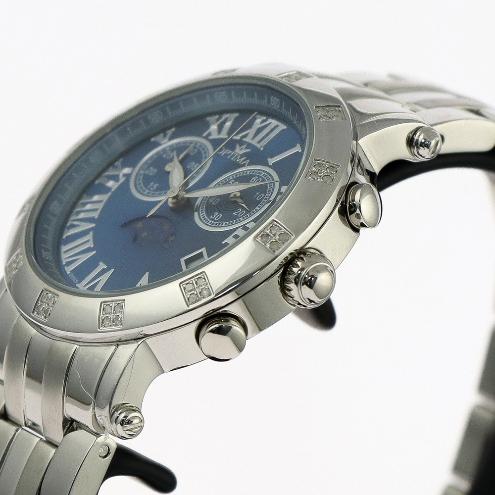 OPTIMA Chronograph quartz watch, Swiss M… | Auktion.se