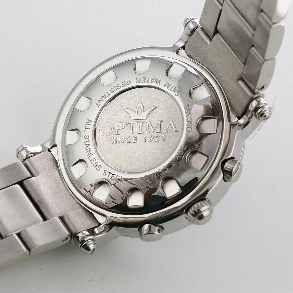 OPTIMA Chronograph quartz watch, Swiss M… | Auktion.se