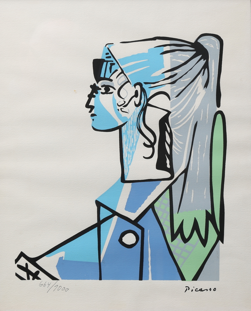 PABLO PICASSO, efter, litografi, numrera… | Auktion.se